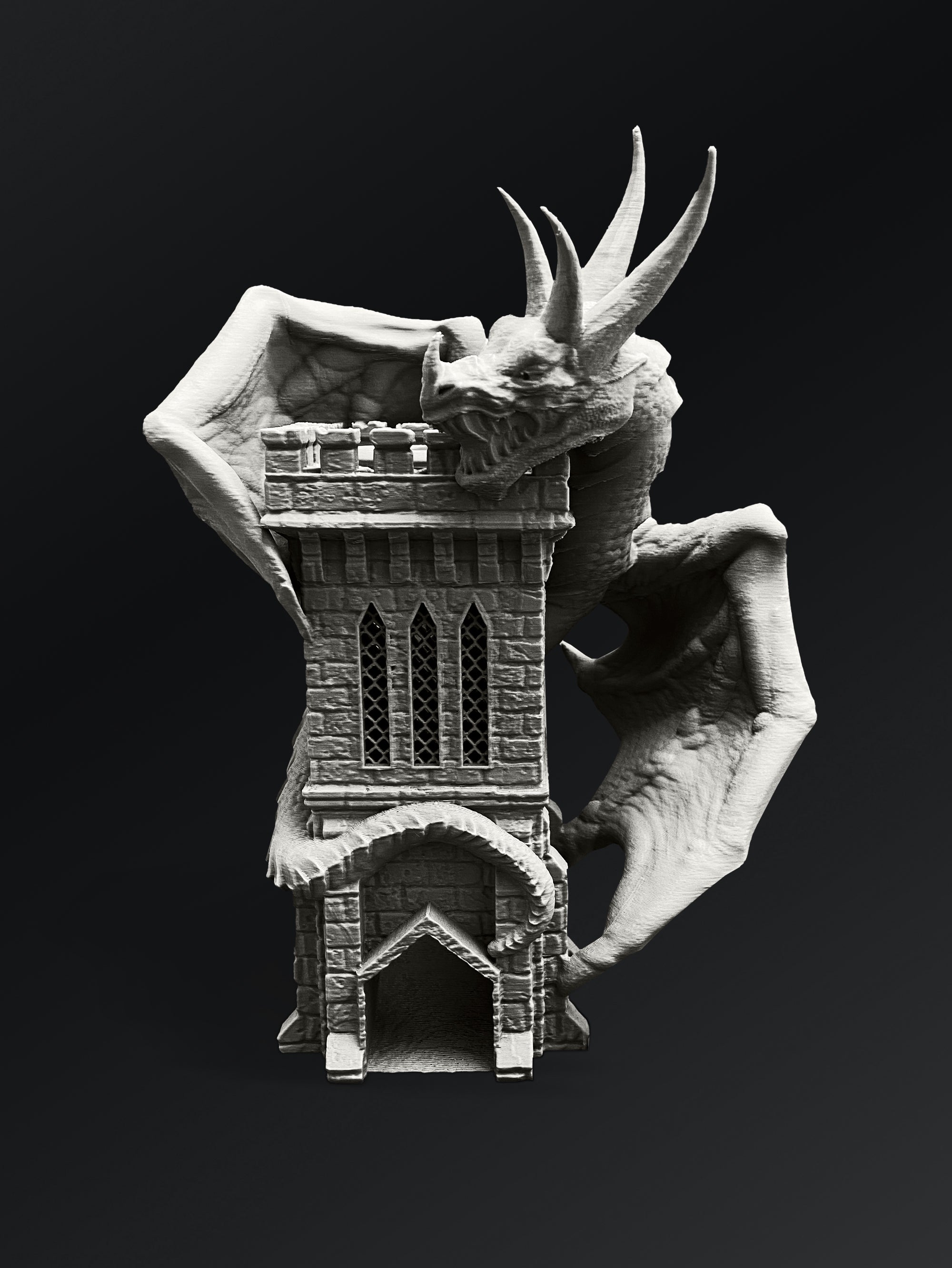 Game Master Dice Tower Silver – Plexiwire